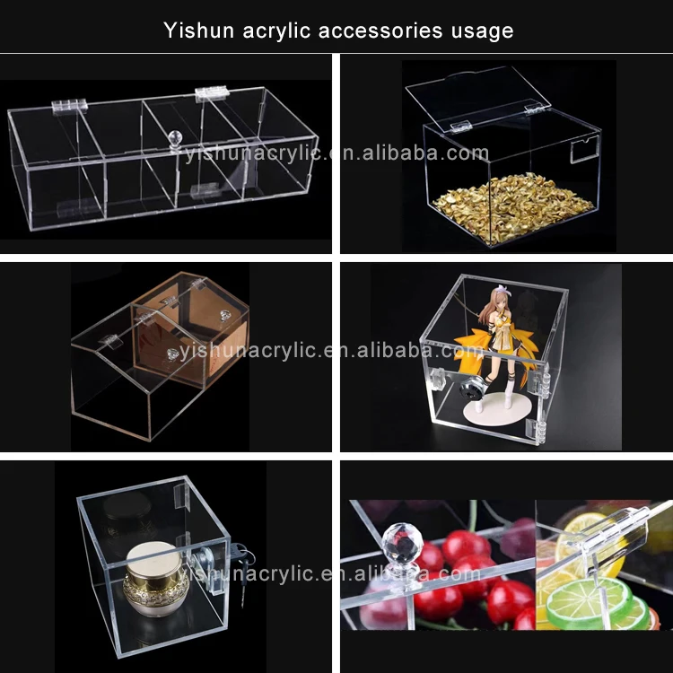 Transparent Acrylic Latches Hinge Lock Spin Lock For Pet Cage Box - Buy ...