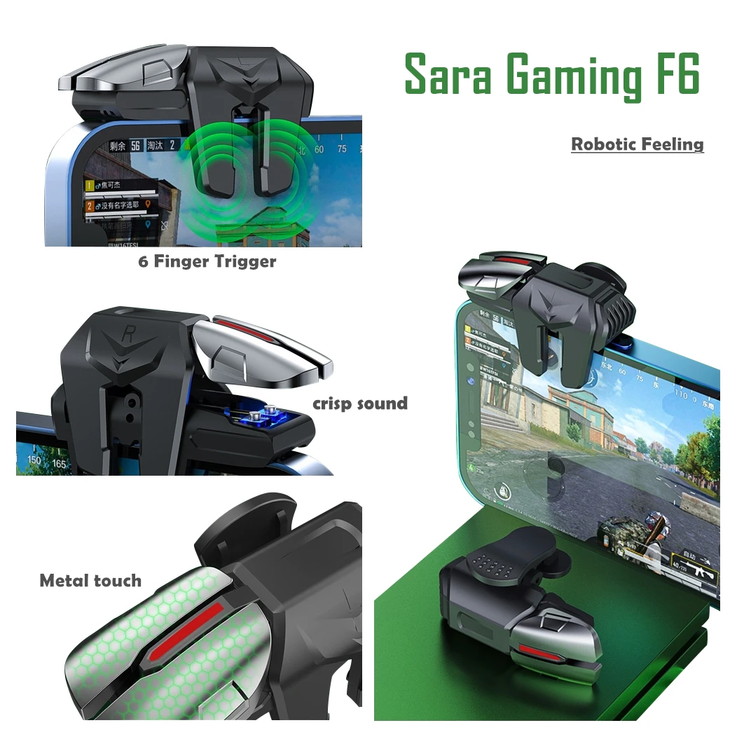 Sarafox F6 Game Trigger - Enhance Mobile Gaming Experience