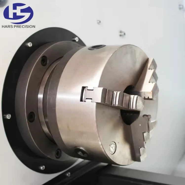 Cnc Lathes with Automatic Jaw Chuck Cnc Lathe with bar Feeder Cnc Lathe ...