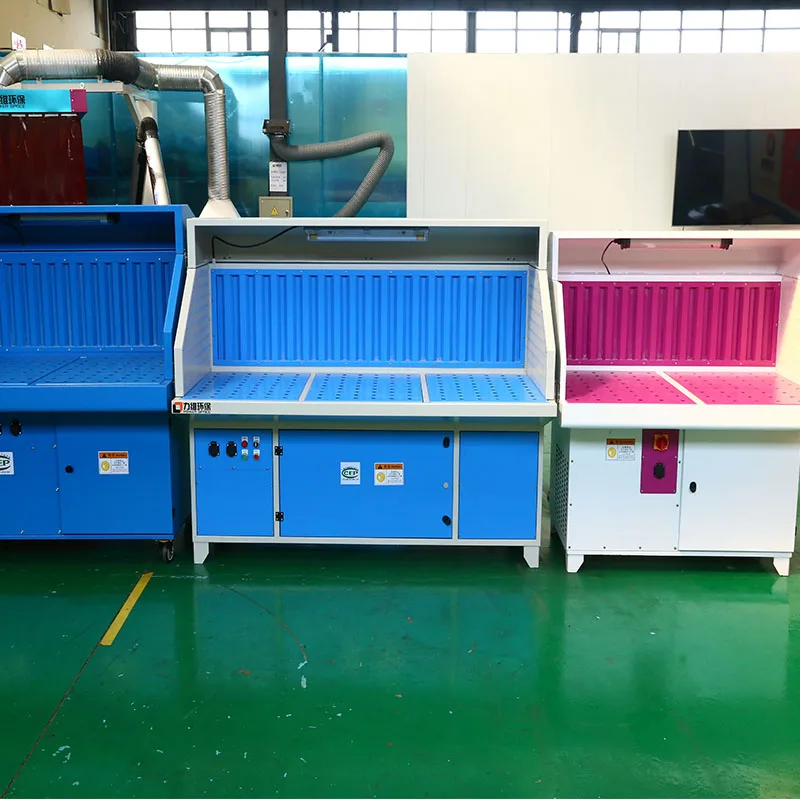 High Quality Stone Dust Extractor Bench Grinding Dust Table Fume ...