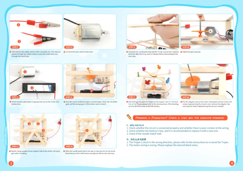 Customized Science Fun Wooden Student Kits - DIY STEAM