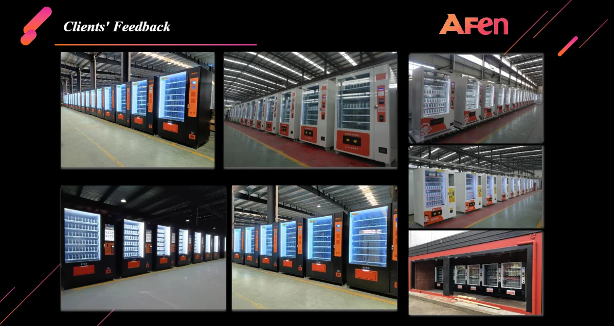 AFEN Smart Fridge Vending Machine Combo - 510L Capacity