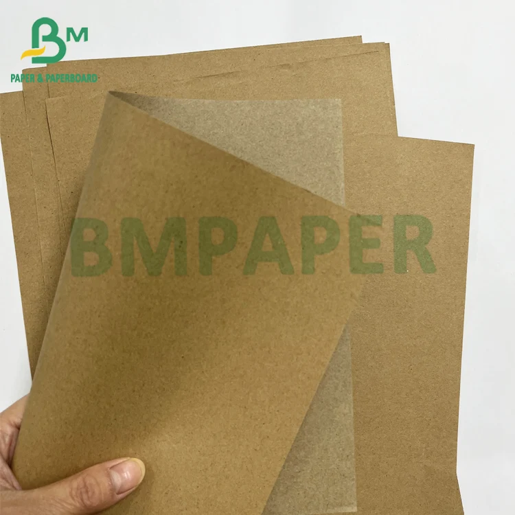160gsm 180gsm Printable Recycled Pulp Uncoated Brown Test Liner Paper ...