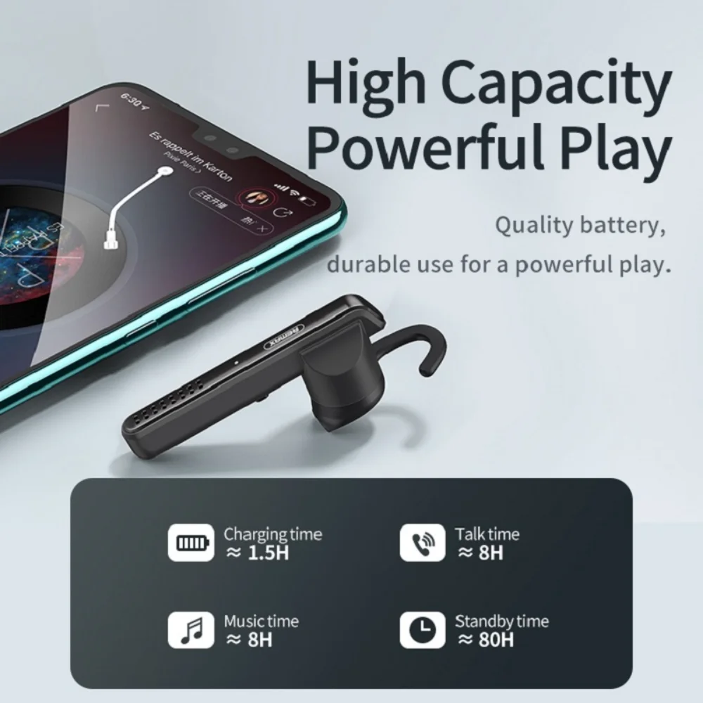 BT Business Style Wireless Ture Stereo Mono Earphone Handsfree Earbuds ...