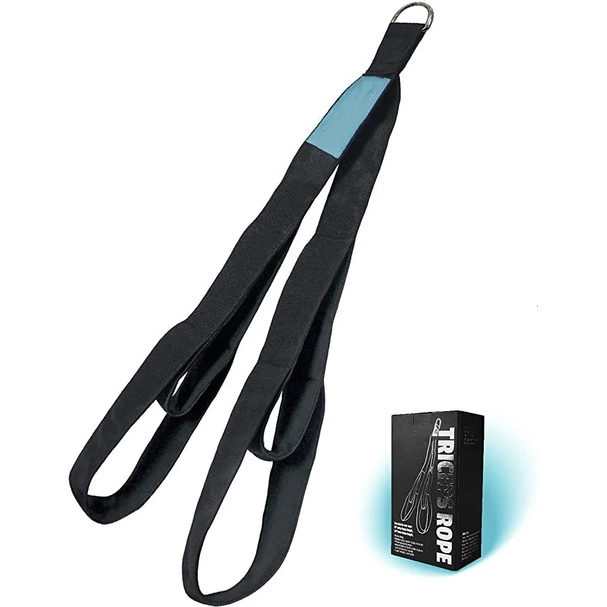 Wellshow Sport Triceps Rope Cable Attachment Triceps Extension Straps ...