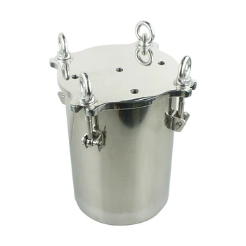 10l Pressure Dispensing Bucket 304 Stainless Steel Pressure Tank Glue ...