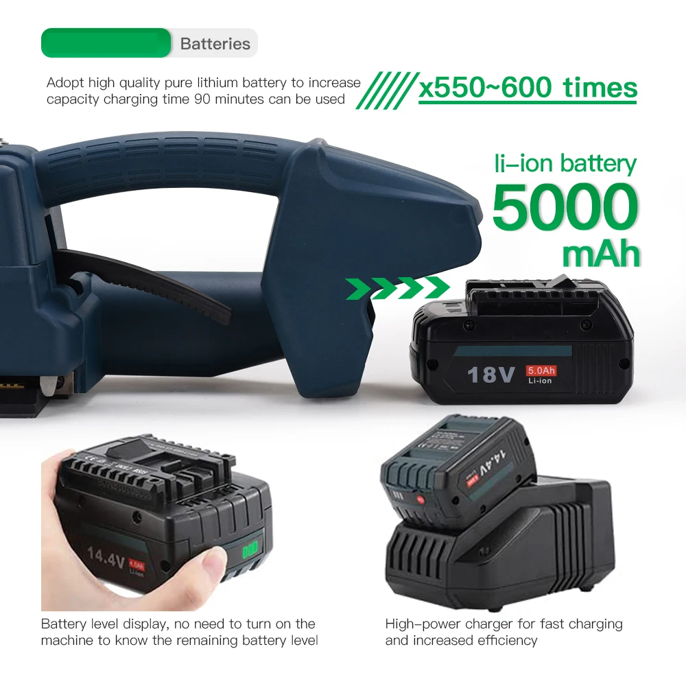 YOUNGSUN Q2 Automatic PP Belt Strapping Tool - Easy & Efficient