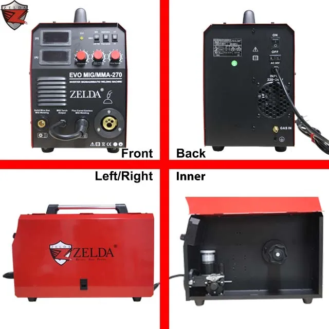 Zelda Welding - Versatile 4-in-1 Semi-Automatic Machine