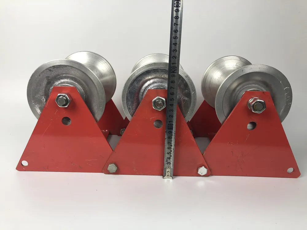 Underground Trench Manhole Corner Aluminium Nylon Material Wheels Wire ...