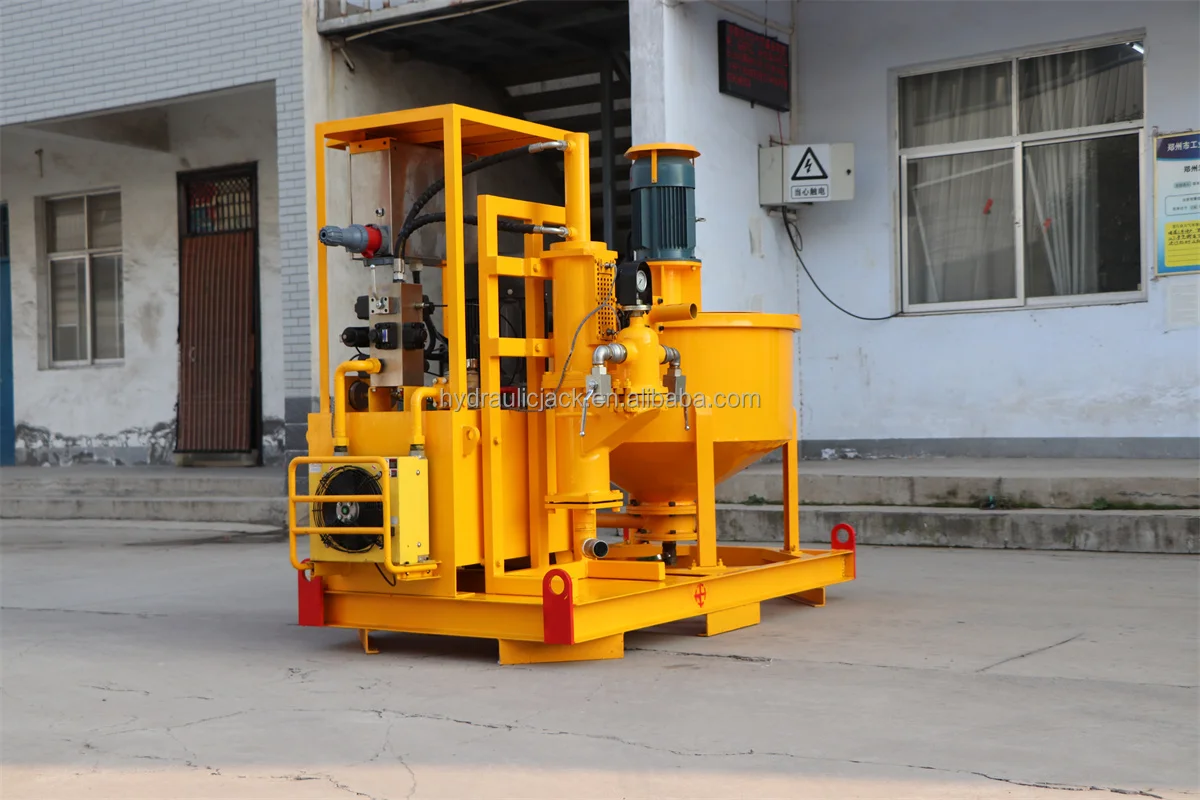 Industrial Grouting Plant Cement Grouting Pump Machine For Underground ...
