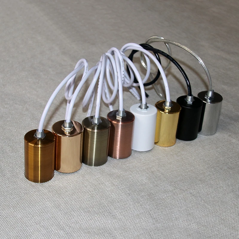 E14/E27/E26/E12 Pendant Light Lamp Socket Holder Cup| Alibaba.com