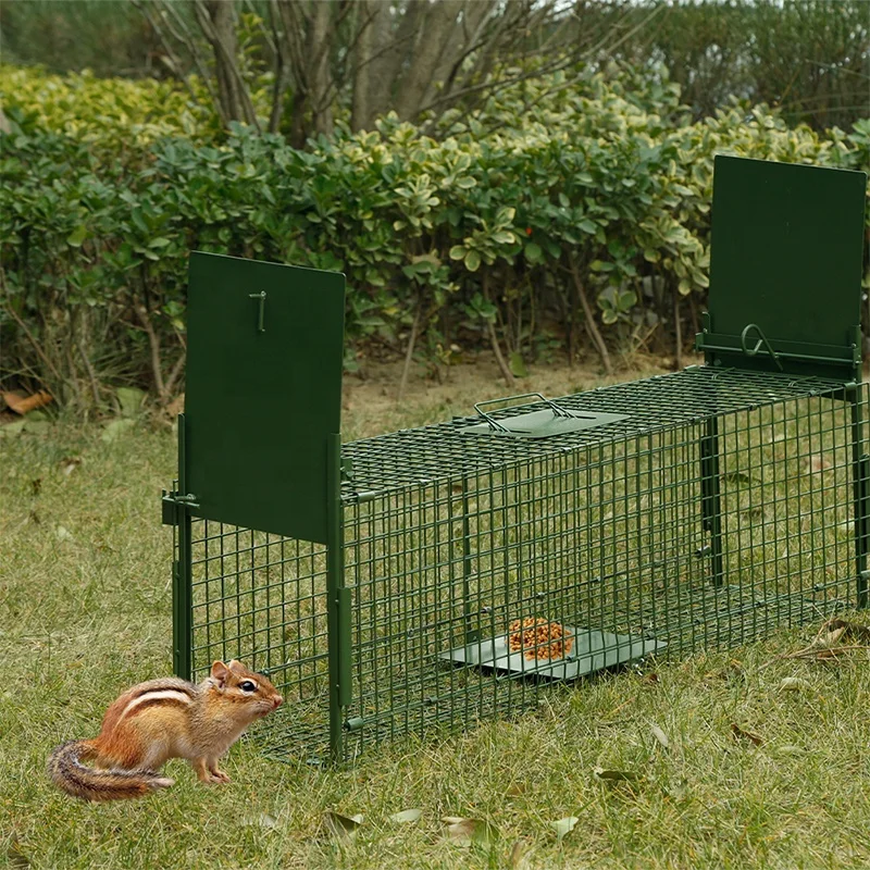 Humane Animal Trap Cage Possum Fox Koala Rabbit Bird Cat Live Catch ...