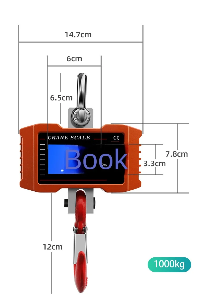 500kg Hanging Crane Weighing Scale Weigh Cattle Portable Hand Scale - Buy Buy 300kg Hanging ...