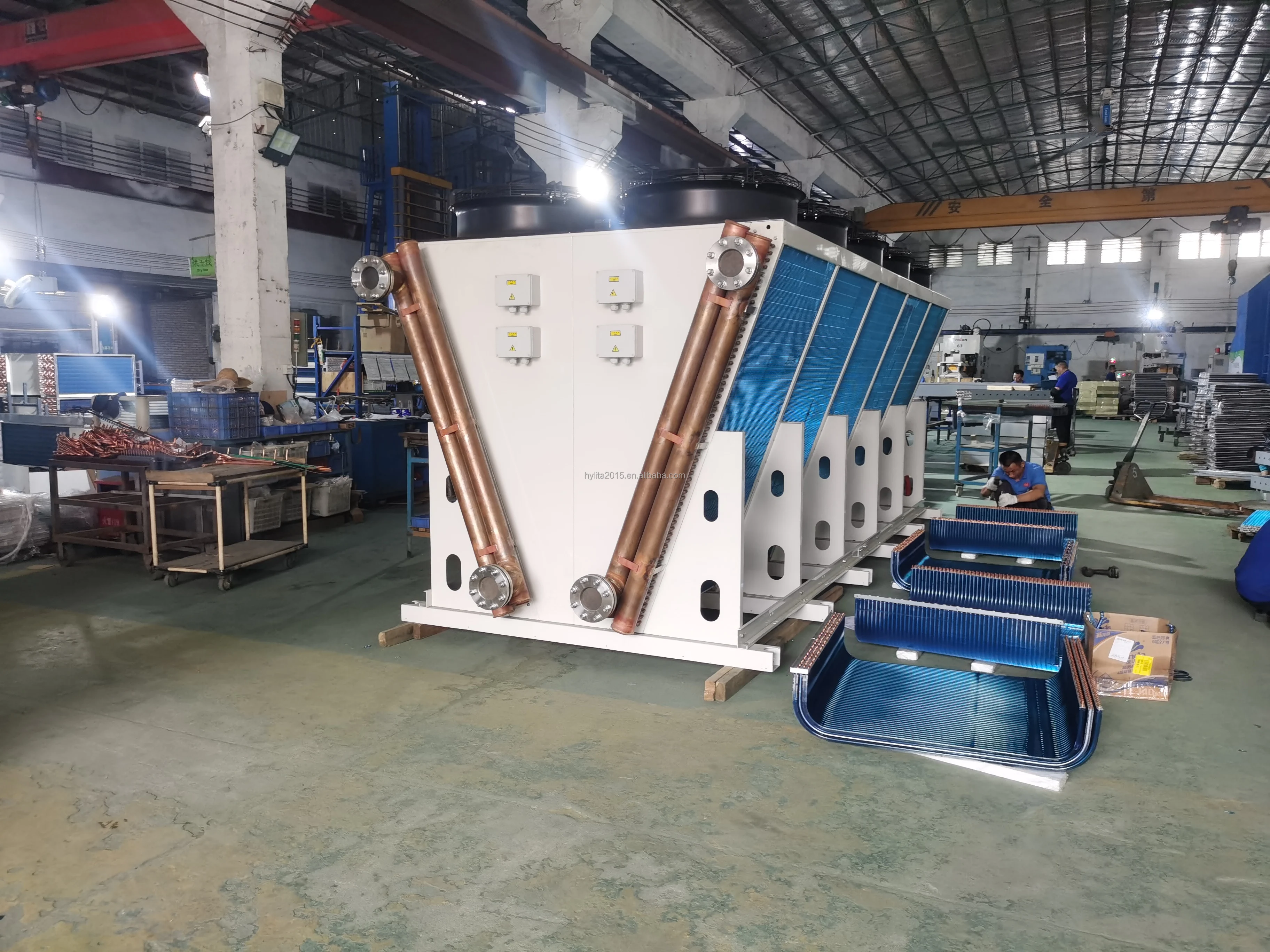 Industrial V Shape Dry Coolers - Efficient Cooling Solutions