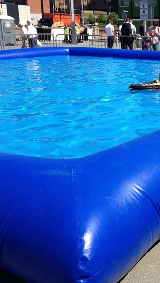 Yellow Inflatable Swimming Pool - Buy Swimming Pool,Inflatable Square ...