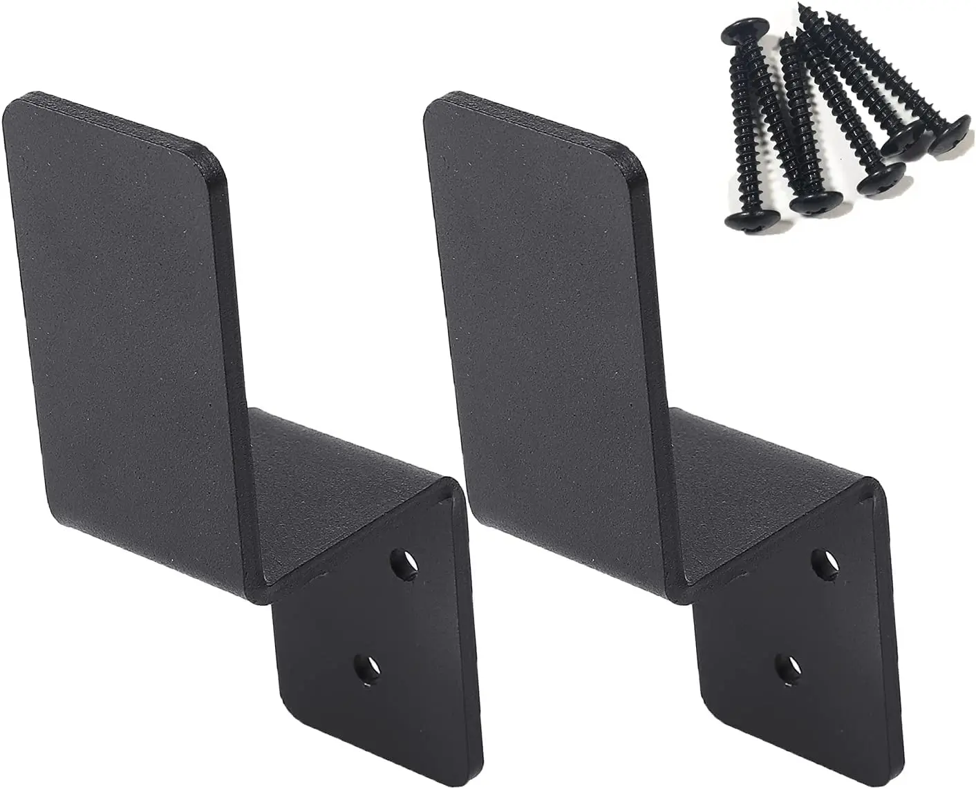 Heavy Duty Steel Z Brackets for Wood Shelves & Pergolas