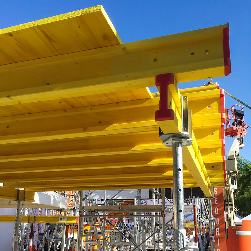 H20 Beam Formwork System With Scaffolding Steel Shoring Adjustable ...