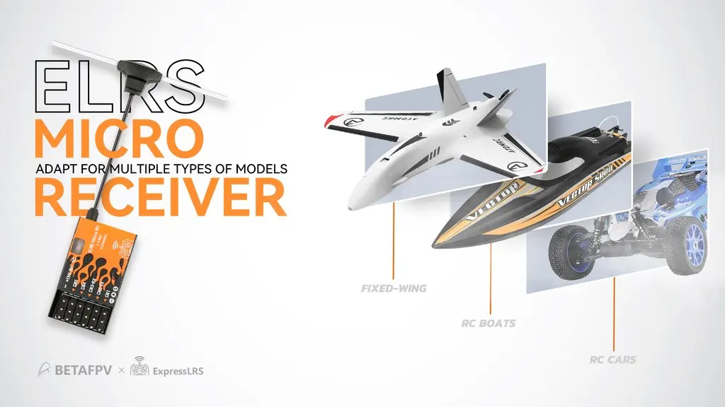 Betafpv Elrs Micro Receiver Expresslrs V2.0 Pwm/crsf Receiver 5v~9v For ...