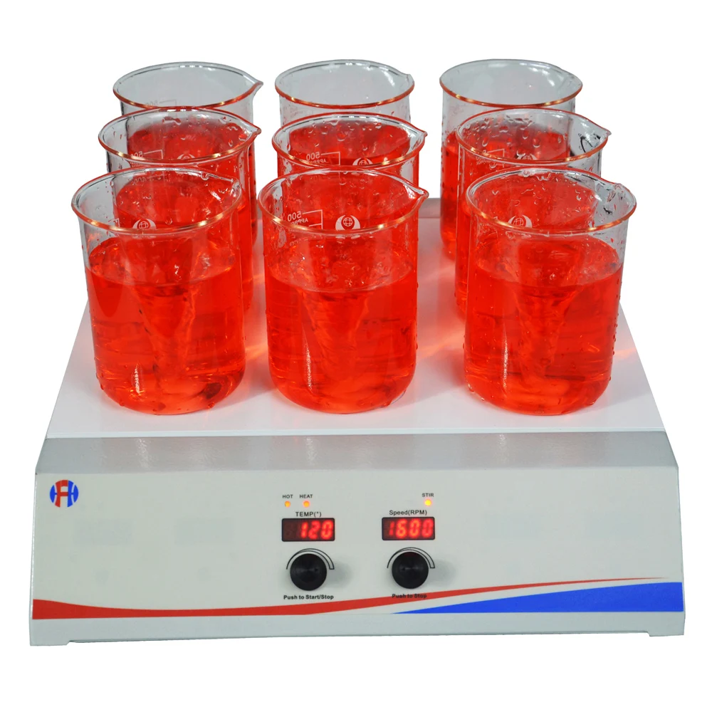 Lab Equipment Hsha-10d Multi Position Hot Plate With Stirrer Chemical ...