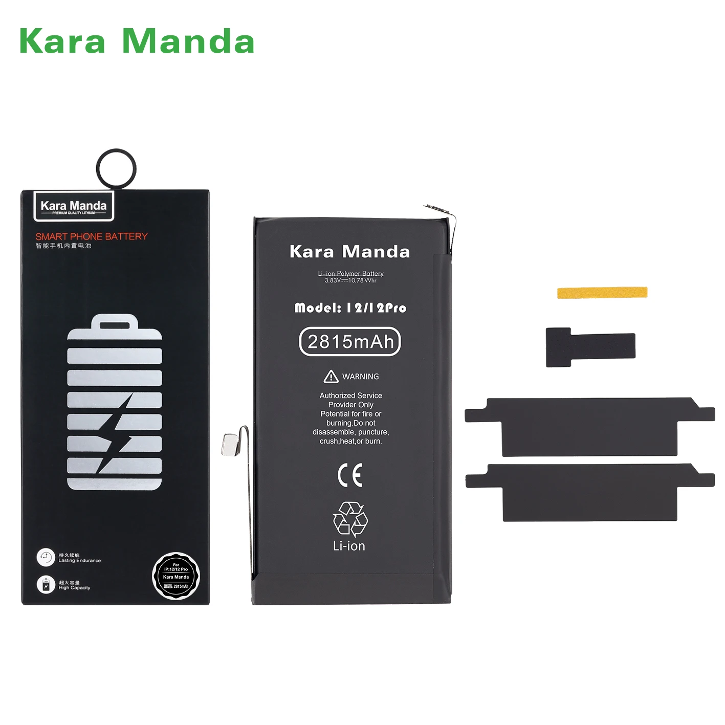 Kara Manda Km Battery For Iphone Battery 100% Health Solve Popup Repair Replacement Phone ...