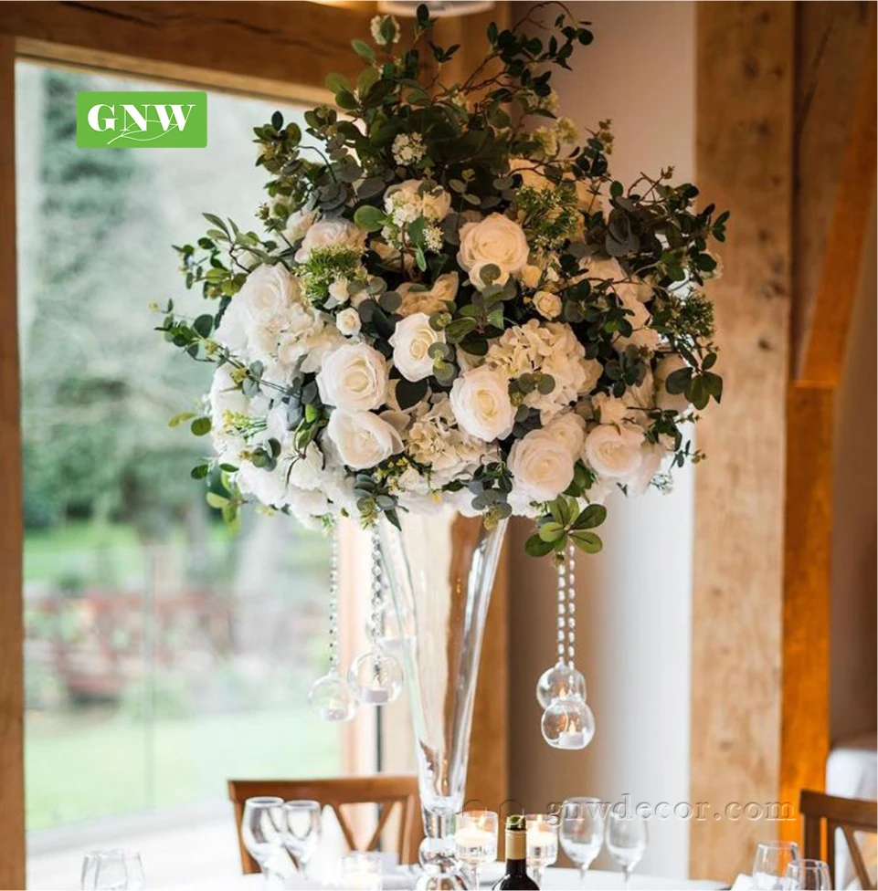 Gnw Artificial Flowers Table Centerpiece Ideas Wedding Custom - Buy ...
