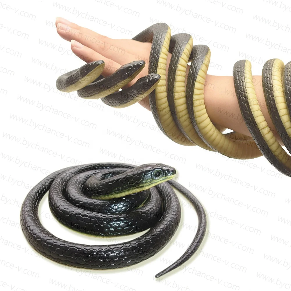 hotsale prank toy Realistic fake Snake scary wild animal gags toy for ...