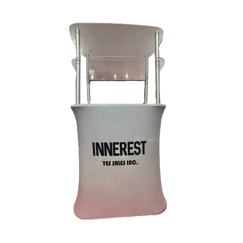 Exhibition Booth Portable Promotion Counter Table Pp Desk Plastic Table ...