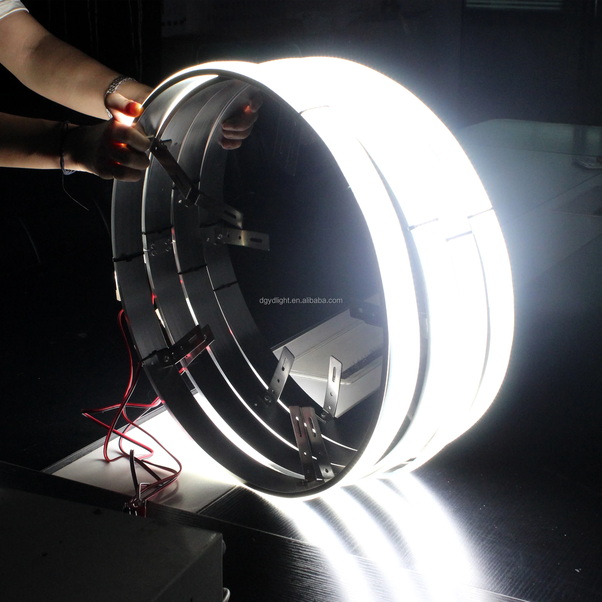 5 Row Pure White Wheel Lights - High Density & Brightness