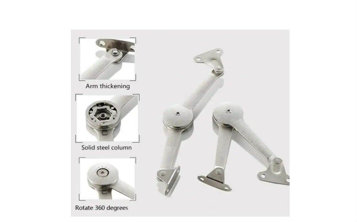 Lid Support Hinge With Soft Close,Adjustable Lift Up Stay Support ...