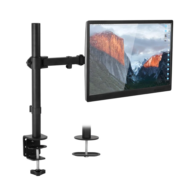 Single Monitor Arm Desktop Stand Gas Spring Monitor Arm Stand For ...