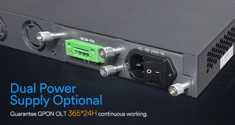 New Customized 16 Port Gpon Olt With 4*sfp Ftth Network Fiber Optical ...