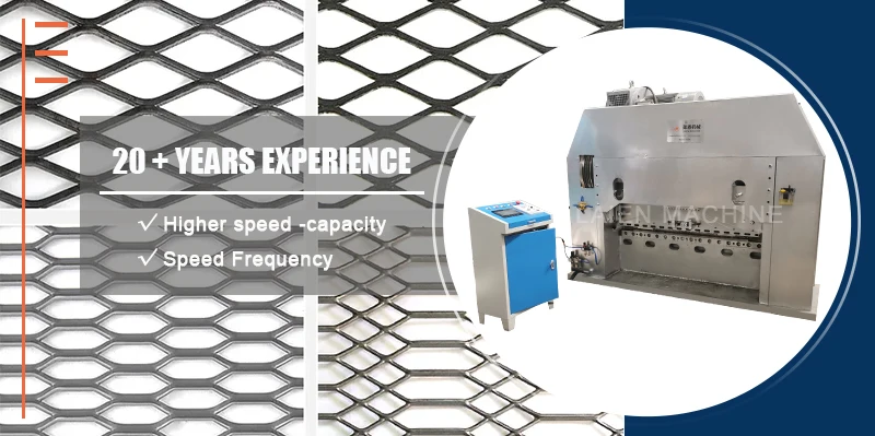 High Speed Expanded Metal Machine by LAIEN - Durable & Efficient
