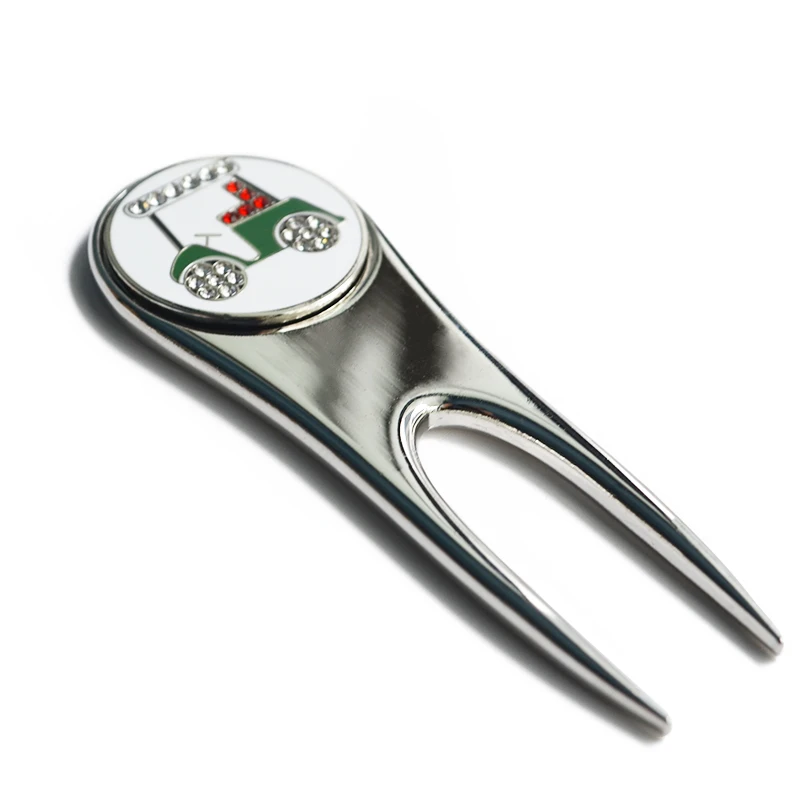 New Style Portable Zinc Alloy Metal Golf Divot Repair Tool with Custom ...