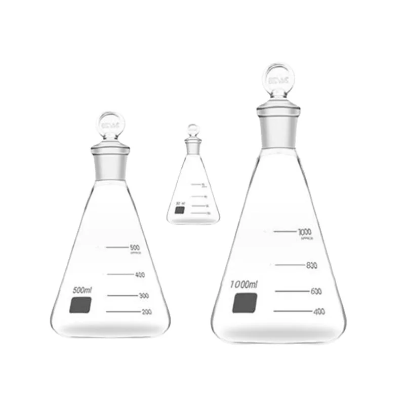 Triangular Flask with Stopper, Iodine Measuring Flask 50/100/150/250 ...