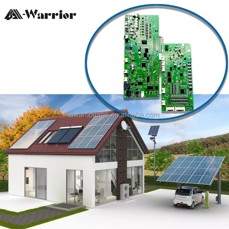 A-warrior Off-grid Bms 64-208s High Voltage 750v Master Slave Bcu Bmu ...