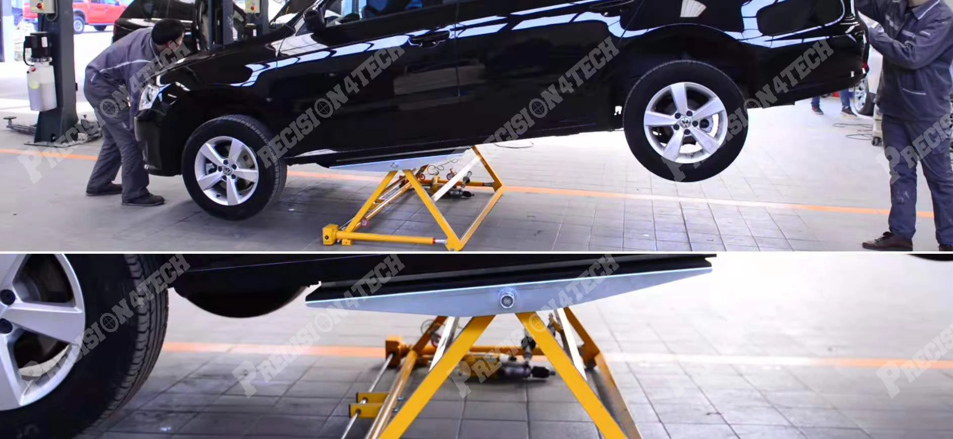 Adjustable Mini Tilting Car Lifts - Ideal for DIY & Home Garage