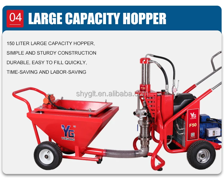 Hydraulic Pump Anti-Rust Spray - Concrete & Mortar Sprayer