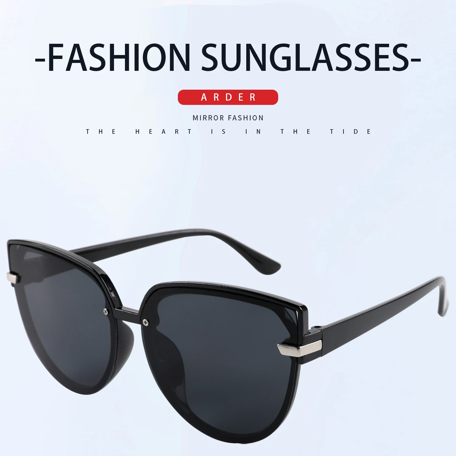 Simple Sunglasses Large Frame New Men's Driving Sunglasses Trend Export ...