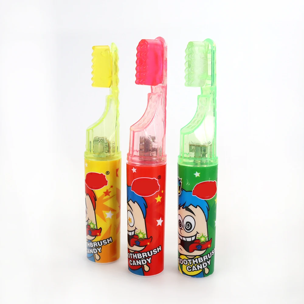 HACCP/BRC Certificate Halal Candy Lollipop Toothpaste Shape Lighting ...