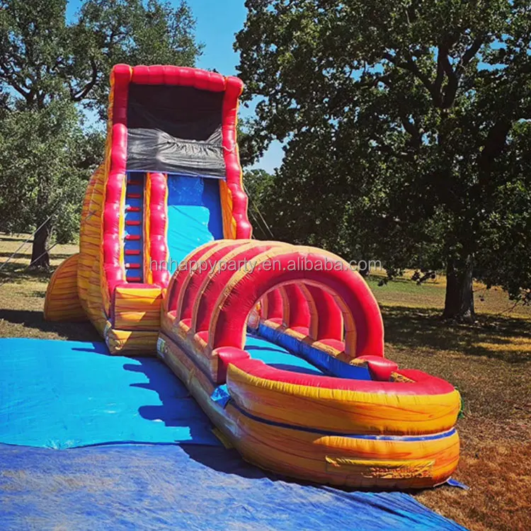 Commercial Waterslides Inflatables Bouncy Giant Inflatable Water Slide ...