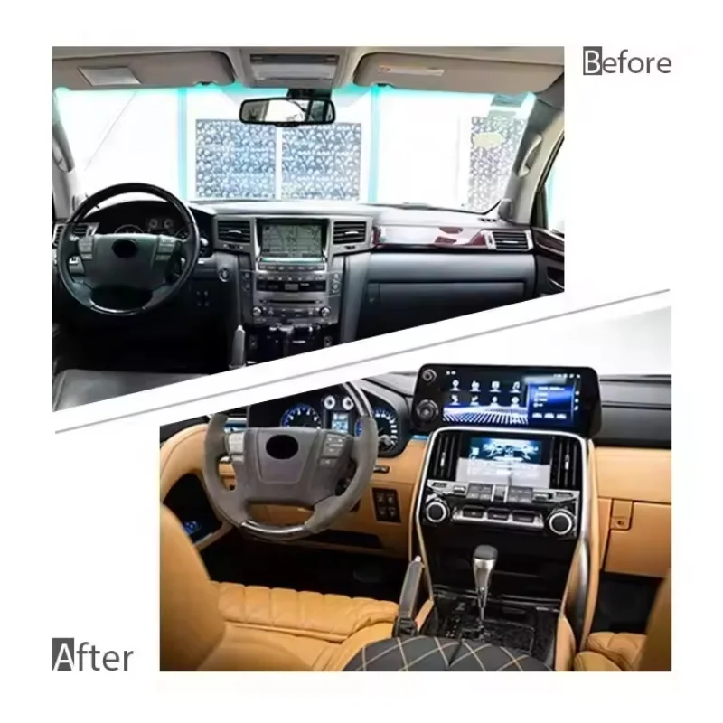 Auto Parts Lx570 Interior Kit Upgrade To Lx600 Body Kit For 2008-2021 Lexus Lx570 Interior ...