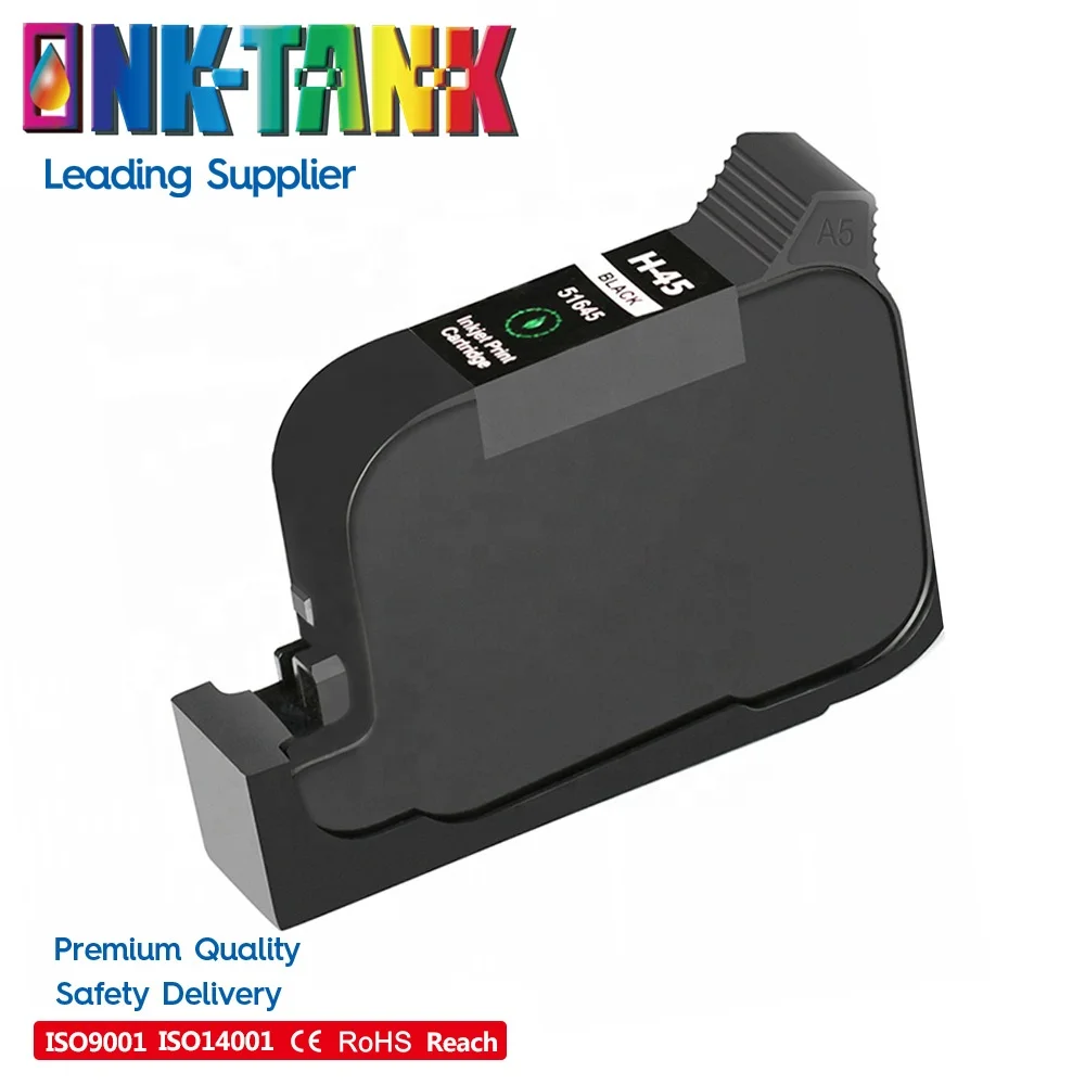 Ink-tank 51645a 45 45si 45ai 45a Remanufactured Black Ink Cartridge ...