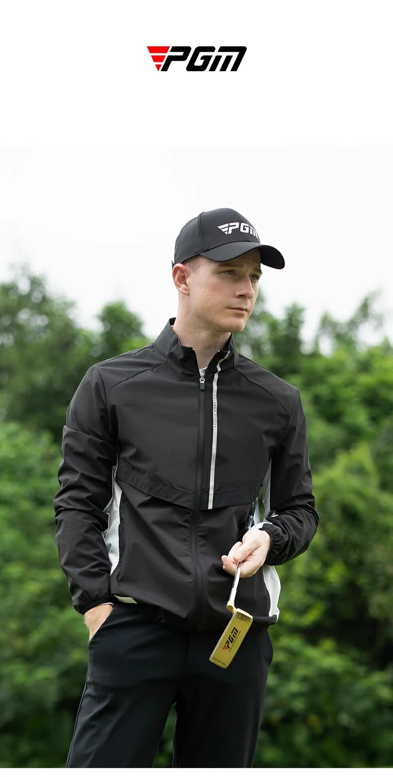 PGM YF635 custom windproof golf apparel long sleeve golf waterproof ...