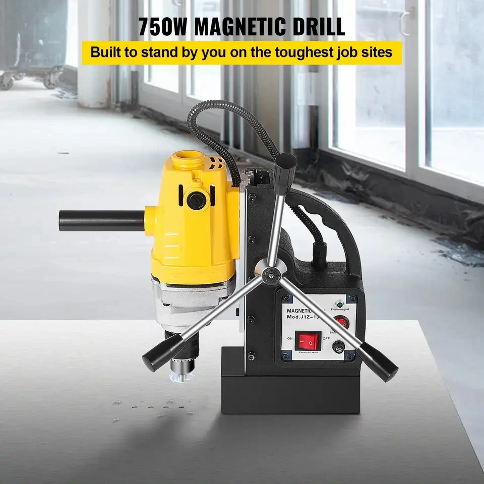Mini Portable Magnetic Drill Machine - Precision Steel Drilling Tool