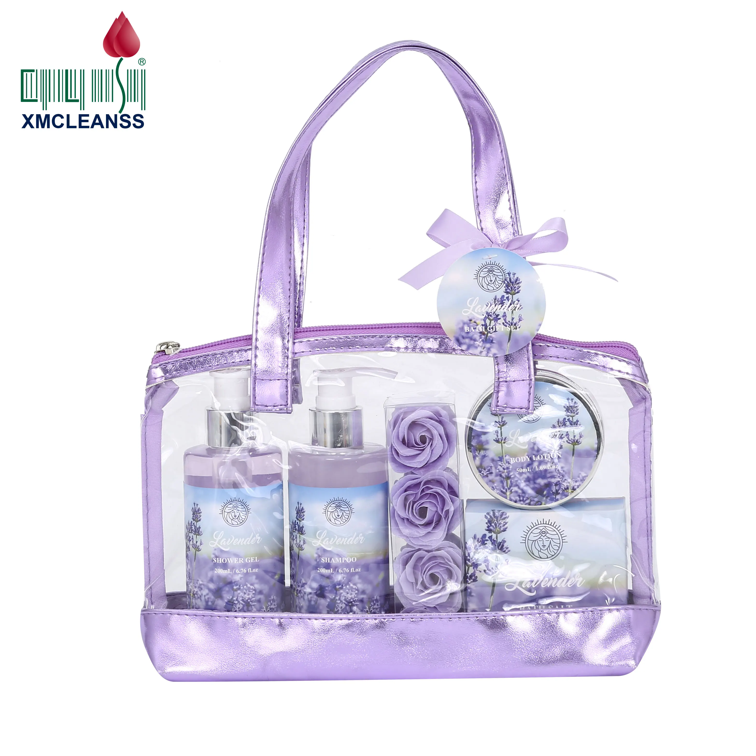 Luxurious Bath Spa Bathroom Baskets Kit Private Label Shower Gel Bath ...