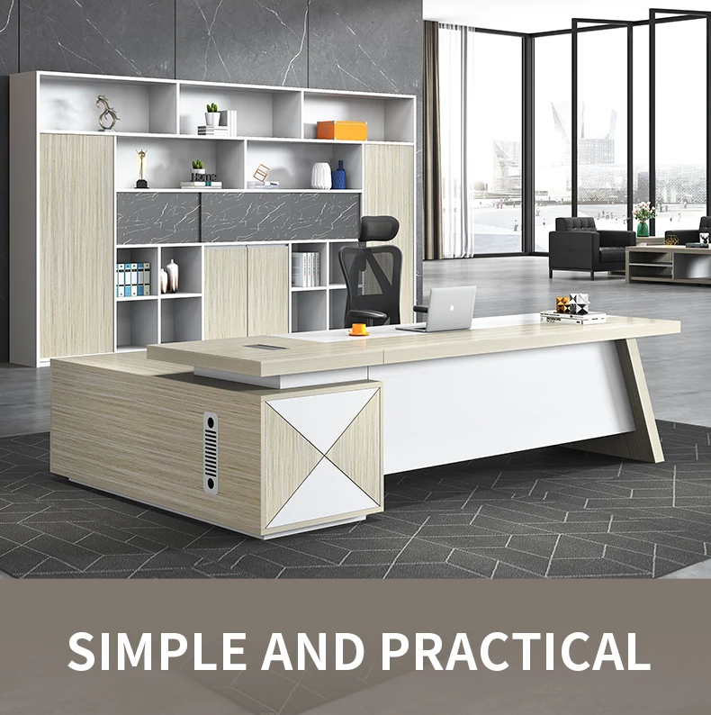 Modern Office Desk Furniture Workstation Table Designs Ceo Boss ...