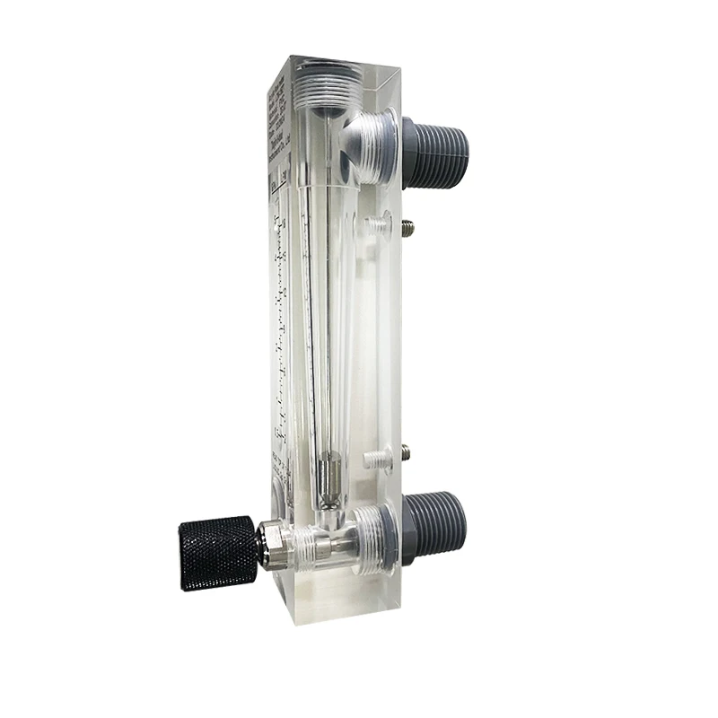 1/4" Bsp Npt Thread Connatct Glass Tube Rotameter | Variable Area Flow ...