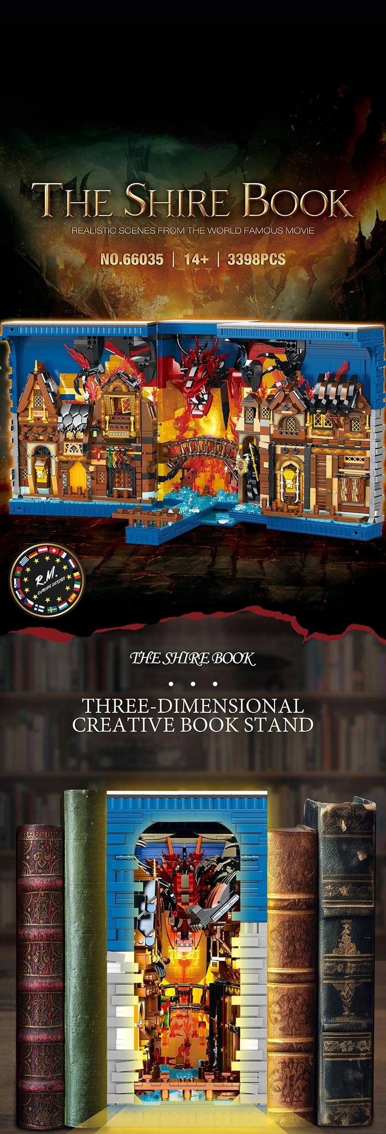 Reobrix 66035 Idea Book File Assembling Construction For Boys Bricks ...