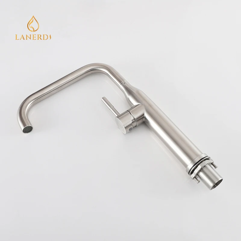 Contemporary Stainless Steel 304 Inox Vessel Bathroom Washbasin with ...
