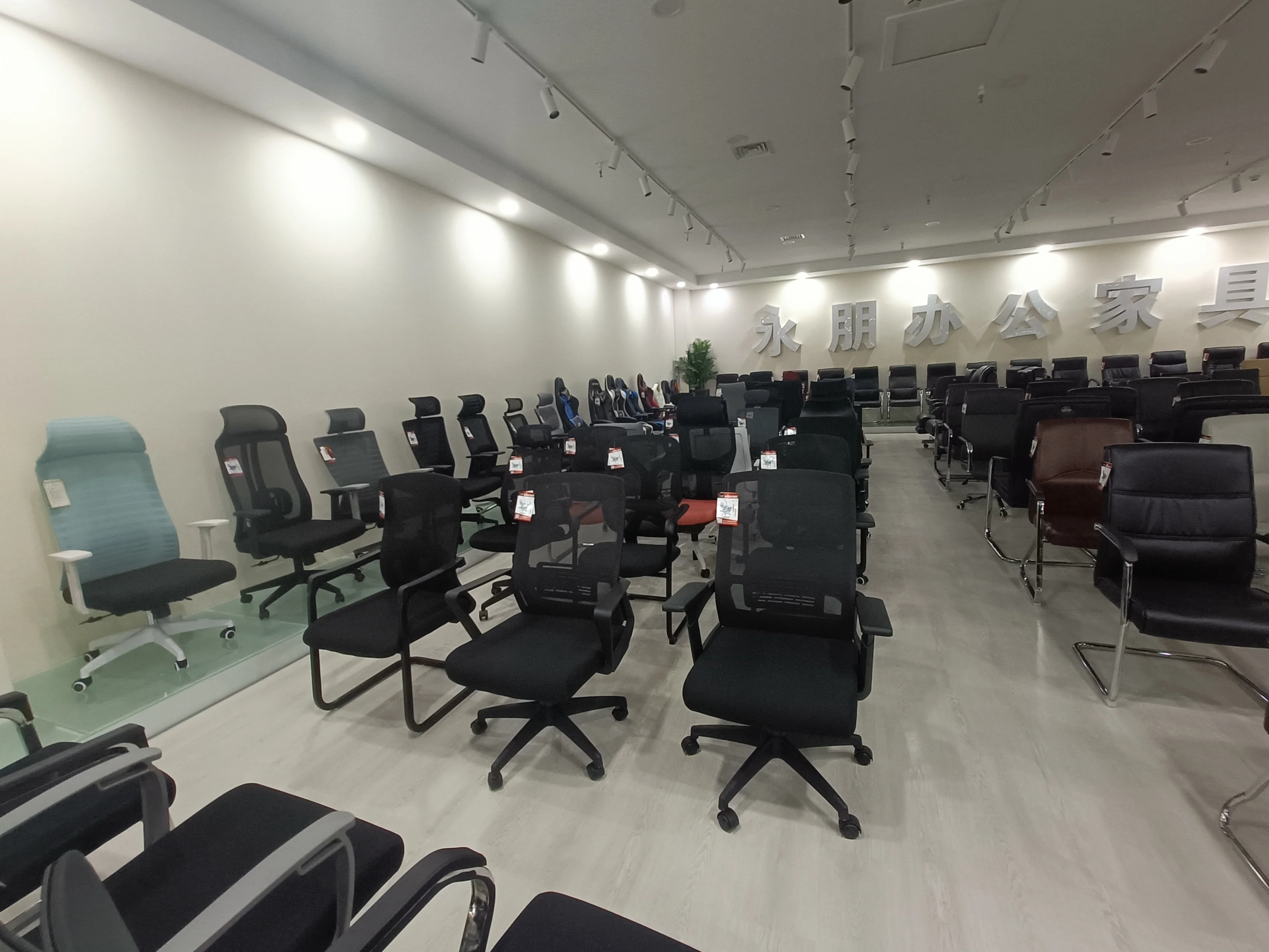 Cheap Commercial Conference Chair Dimensions Four Leg Office Chair for ...